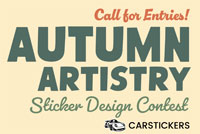 Autumn Artistry Sticker Design Contest